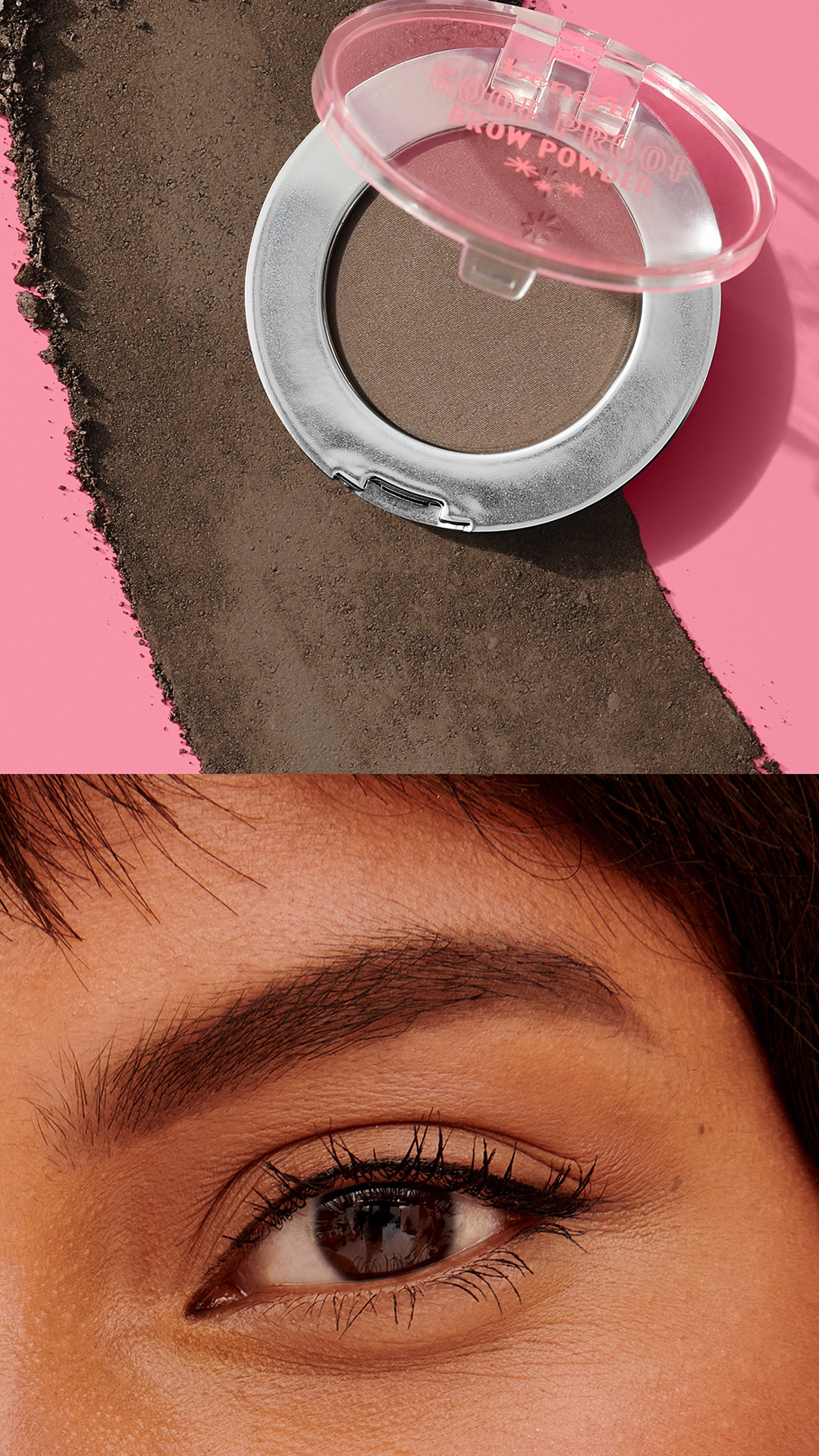 احصلي على حواجب مثالية مع بودرة الحواجب Goof Proof من Benefit - مجلة هي