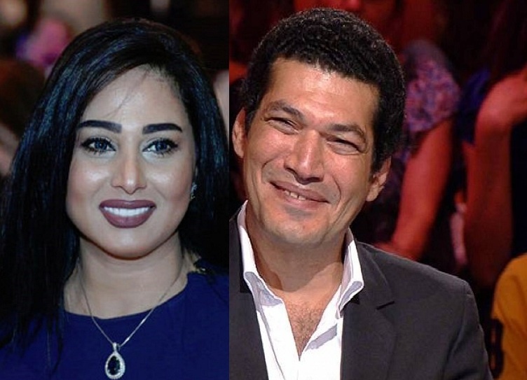 باسم سمرة ورحاب الجمل ينهيان أزمة مشاجرتهما في جلسة صلح مع أشرف زكي